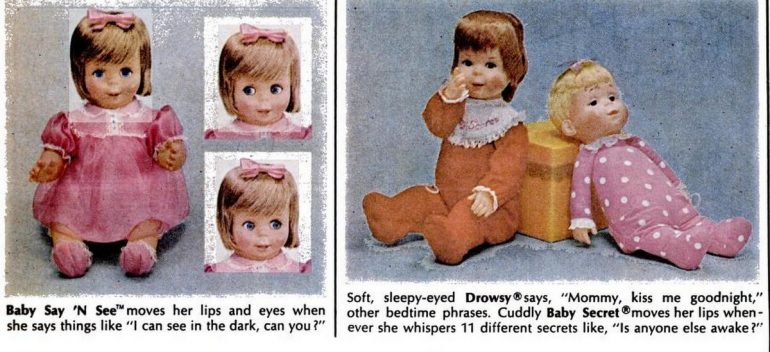 Vintage 60s dolls: Baby First Step, Betsy Wetsy, Swingy, Dancerina ...
