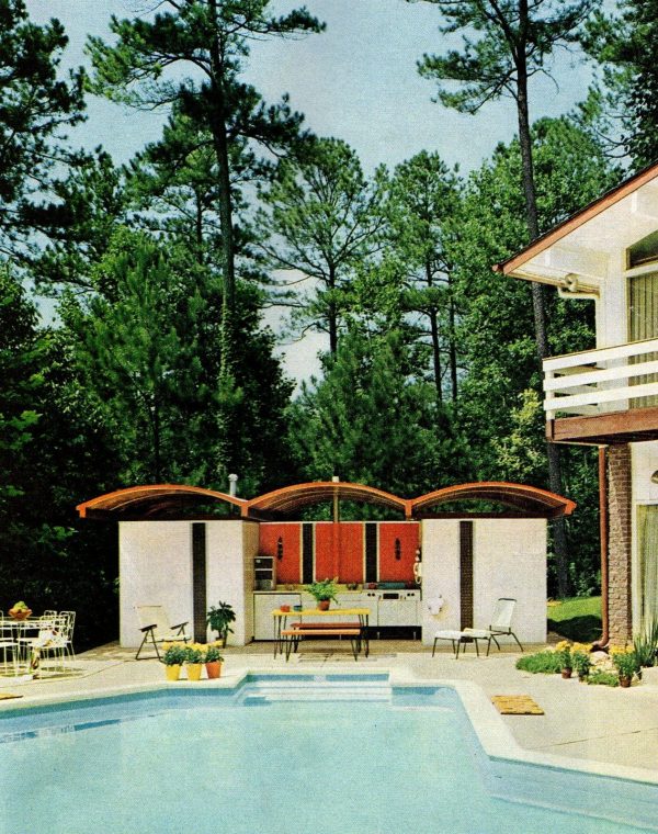60 beautiful vintage in-ground swimming pool designs - Click Americana