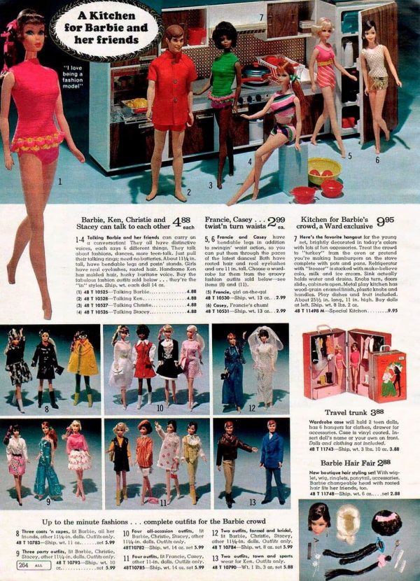 Vintage Barbie's evolution: See dozens of dolls, fashions, playsets ...