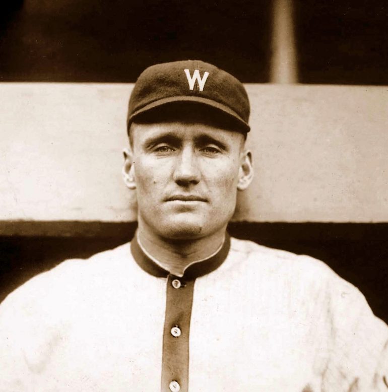 Baseball pitcher Walter Johnson had the sport's first super-speed ...