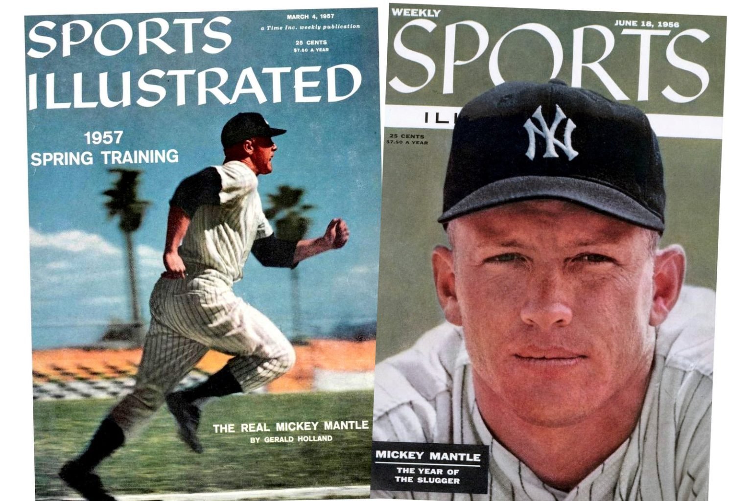 Baseball player Mickey Mantle's legendary career (and profitable ...