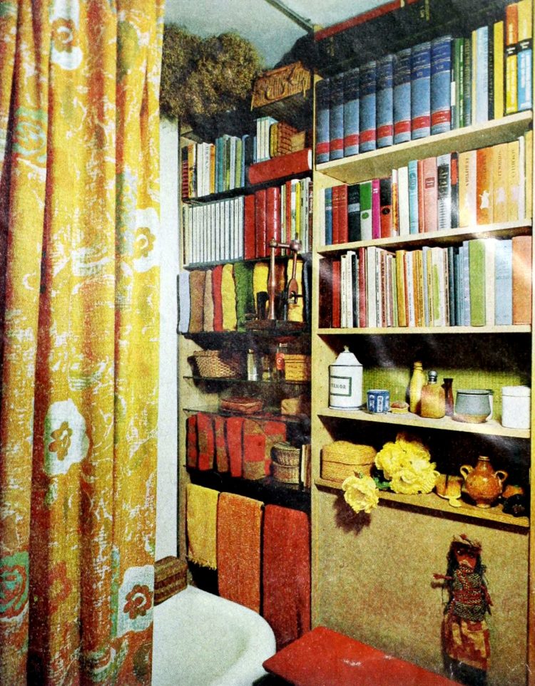 Look back at these vintage bookshelves, book nooks & other beautiful ...