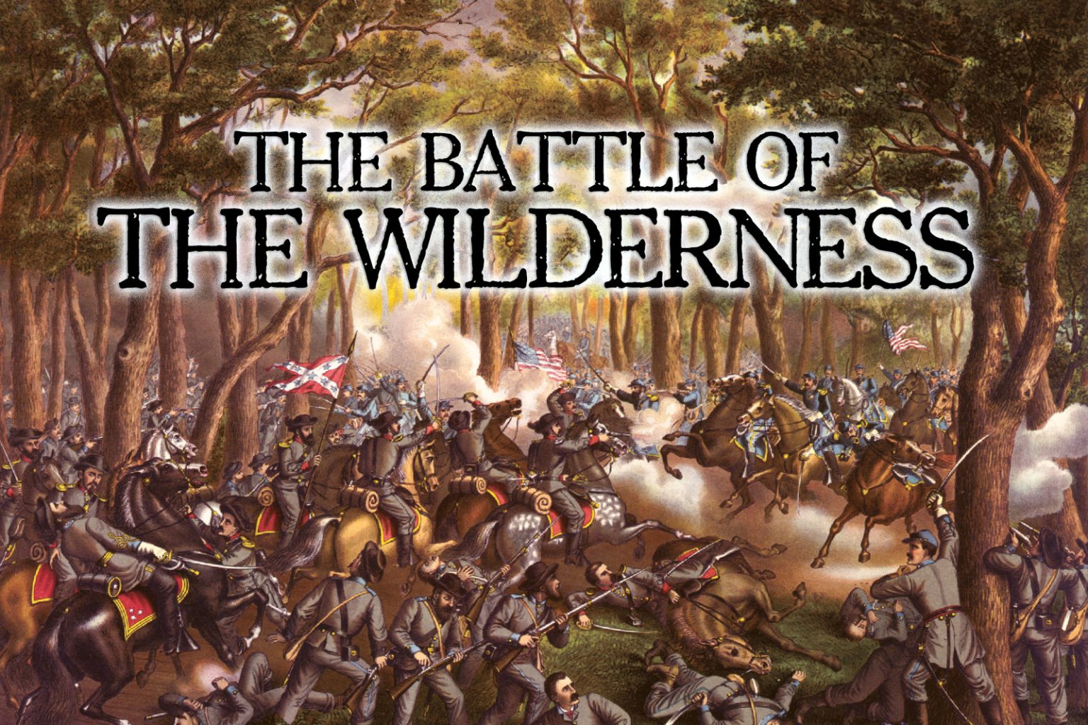 Details of the Civil War's key Battle of the Wilderness (1864) - Click ...