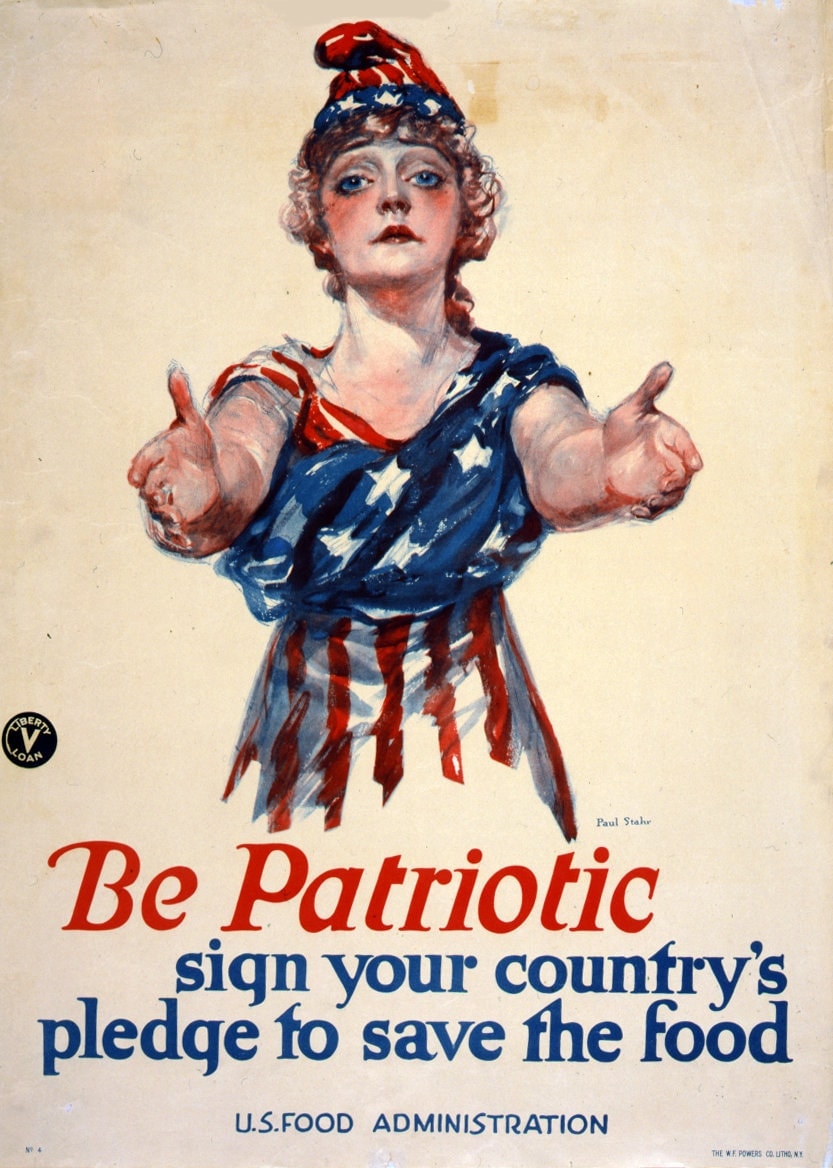 WWI food rationing posters (1917-1919) - Click Americana