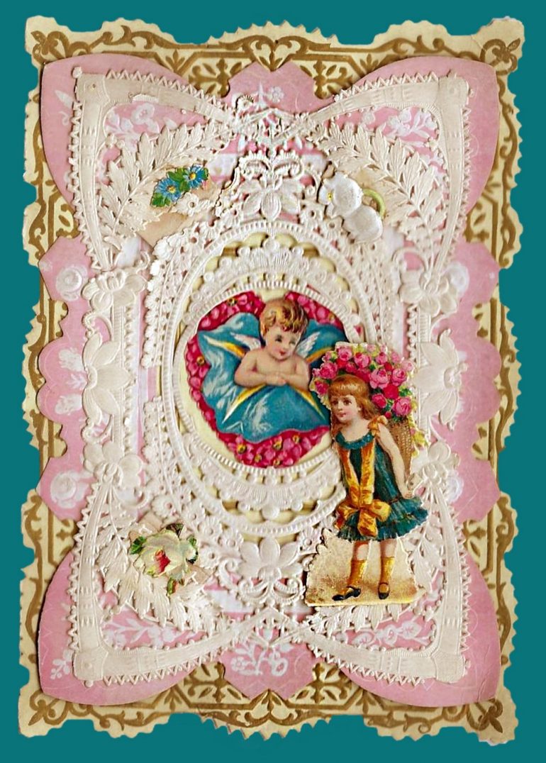 10 Victorian Valentine's cards that were elegant, embossed ...