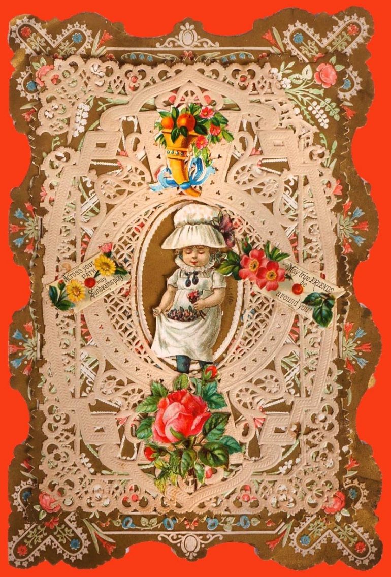10 Victorian Valentine's cards that were elegant, embossed ...
