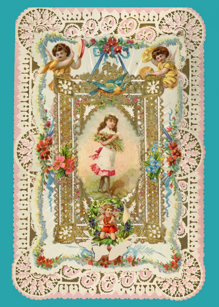 10 Victorian Valentine's cards that were elegant, embossed ...