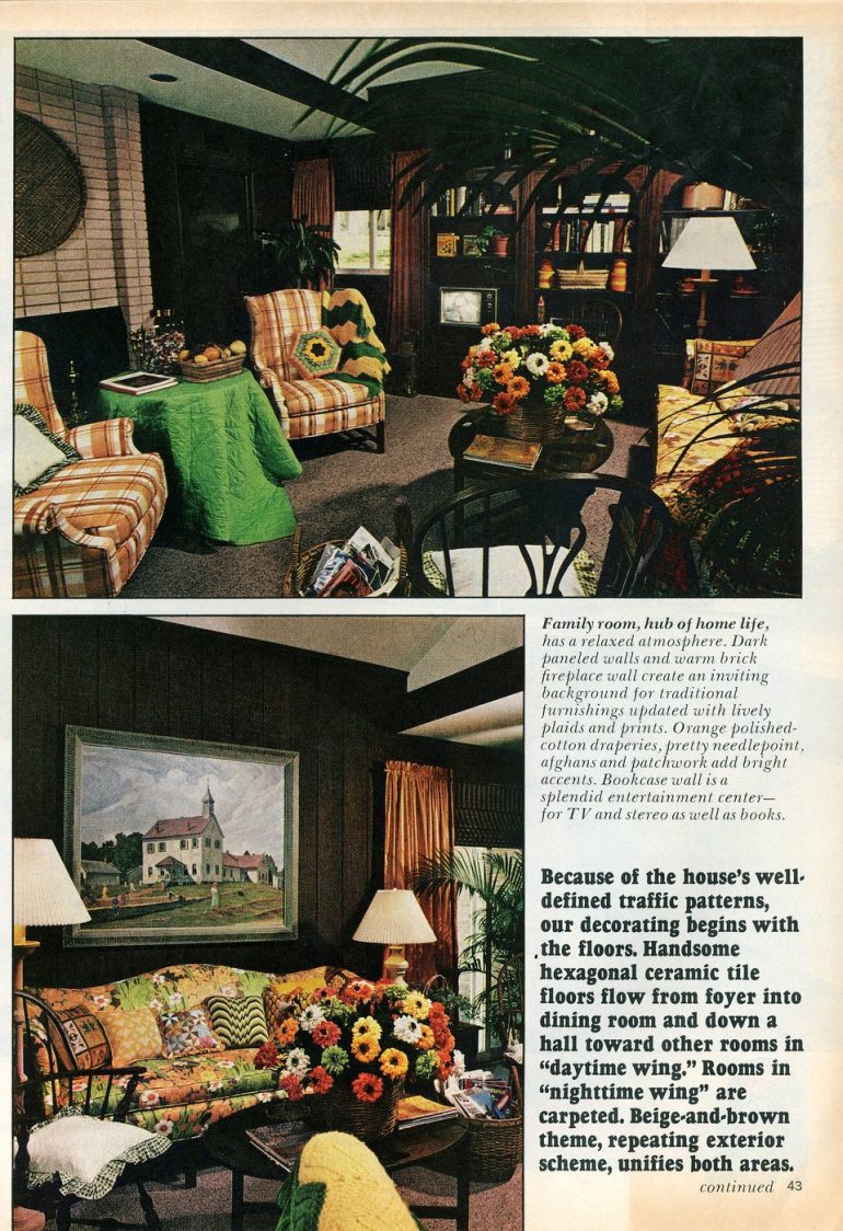 See a '70s model home: A pretty, practical, family-friendly house ...