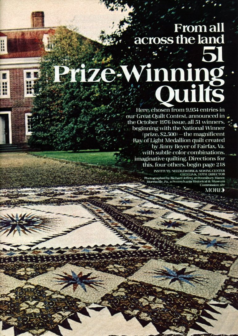 51 beautiful prize-winning vintage quilts from the '70s for some ...