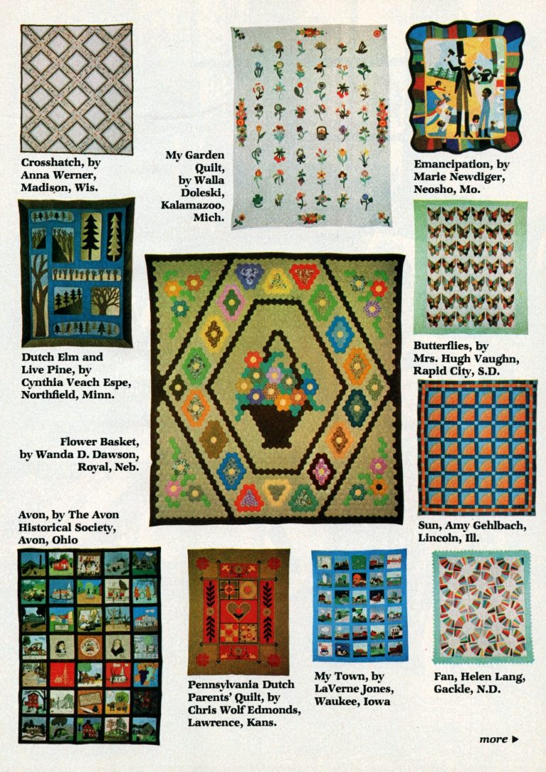 51 beautiful prize-winning vintage quilts from the '70s for some ...