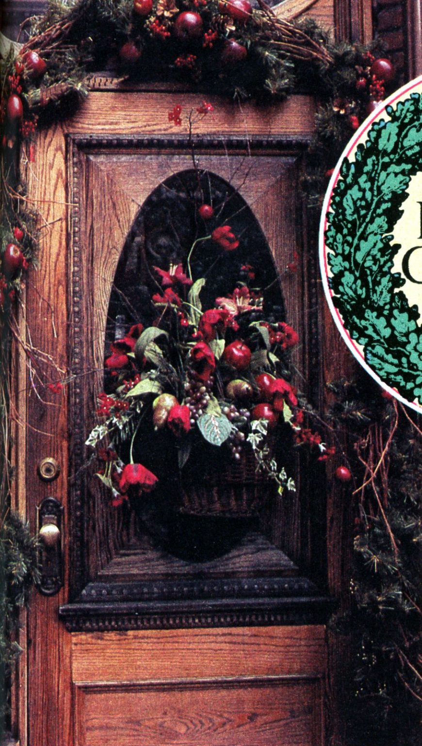 35 Christmas door decoration ideas & wreaths so you can celebrate the ...