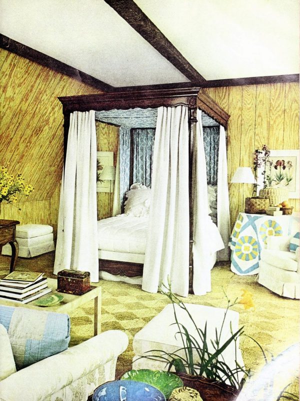 70 beautiful vintage canopy beds from the 1970s - Click Americana