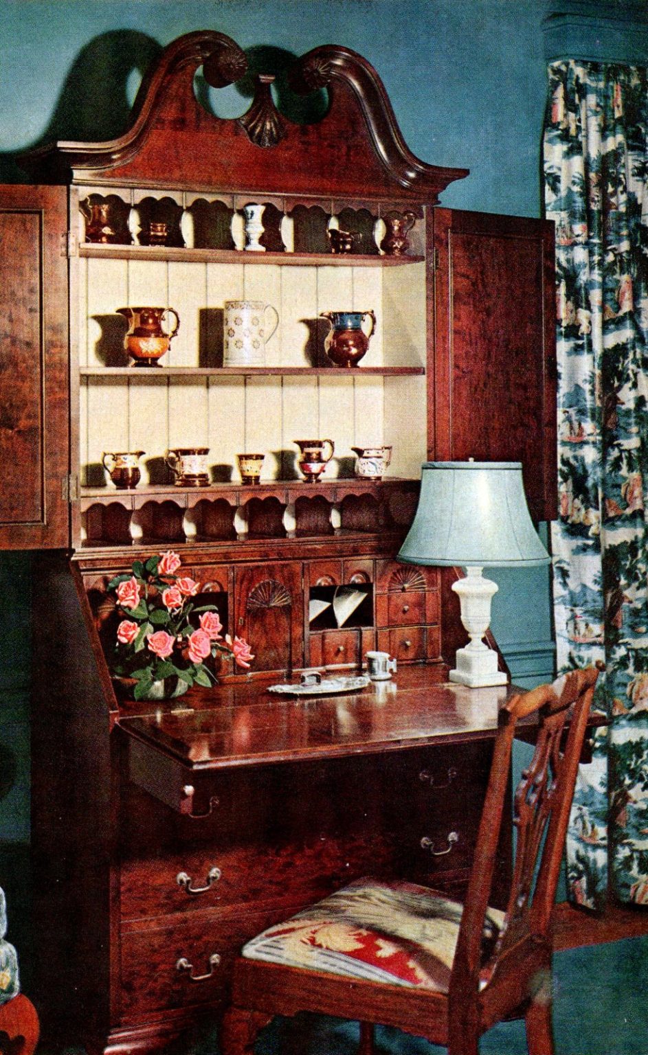 Antique secretary desks: See 30 examples of fancy & functional ...