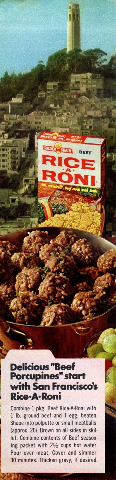 Remember Rice-A-Roni, the San Francisco Treat? - Click Americana