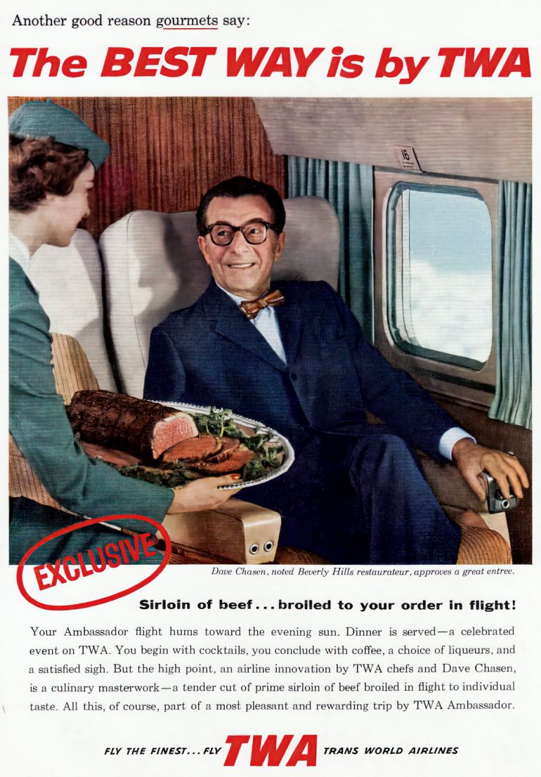 Amazing airline food from the 1950s, 1960s & 1970s: In-flight meals you ...