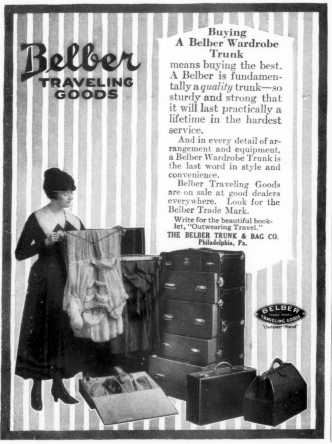 These antique travel trunks let people travel in perfectly-organized ...