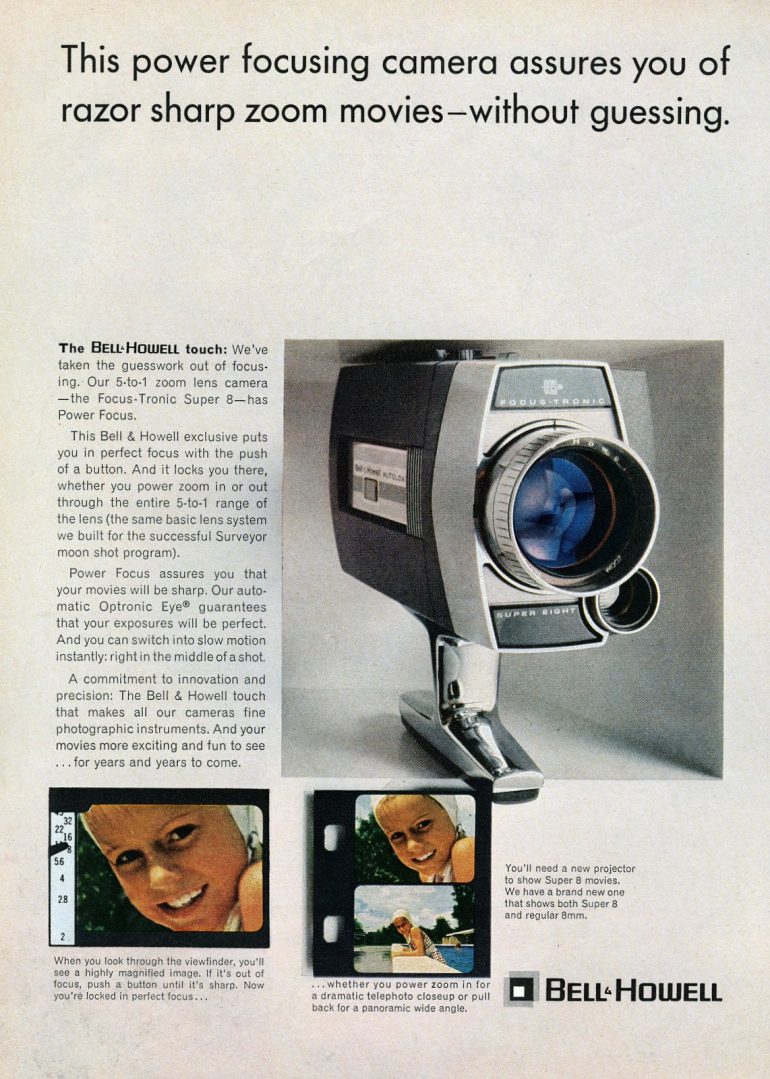 Check out some popular vintage home movie cameras from the 50s, 60s ...