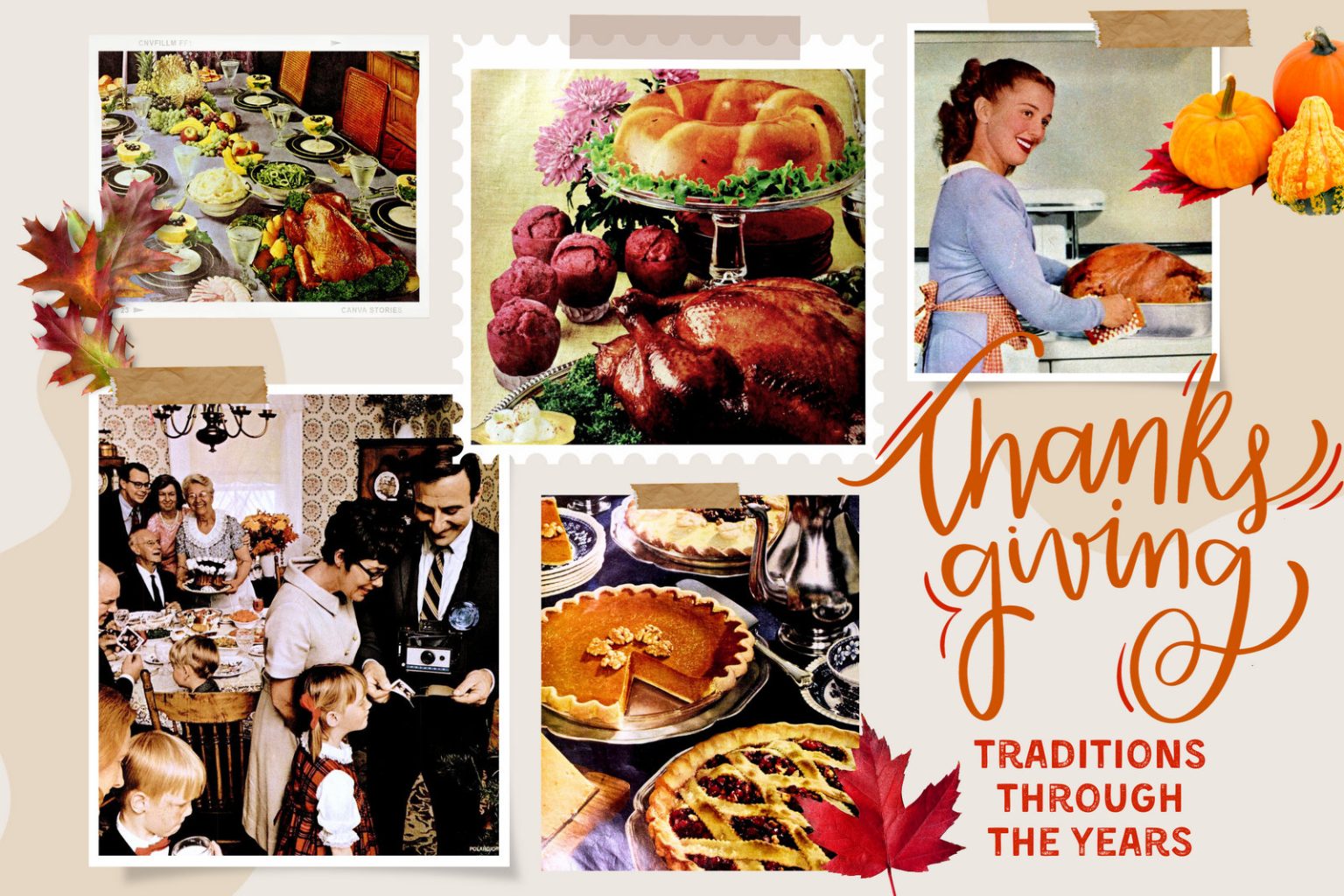 The best Thanksgiving traditions through the years: Decade-by-decade ...