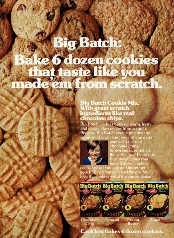 Semi-homemade: Vintage slice 'n' bake cookies, cookie mixes, frozen ...