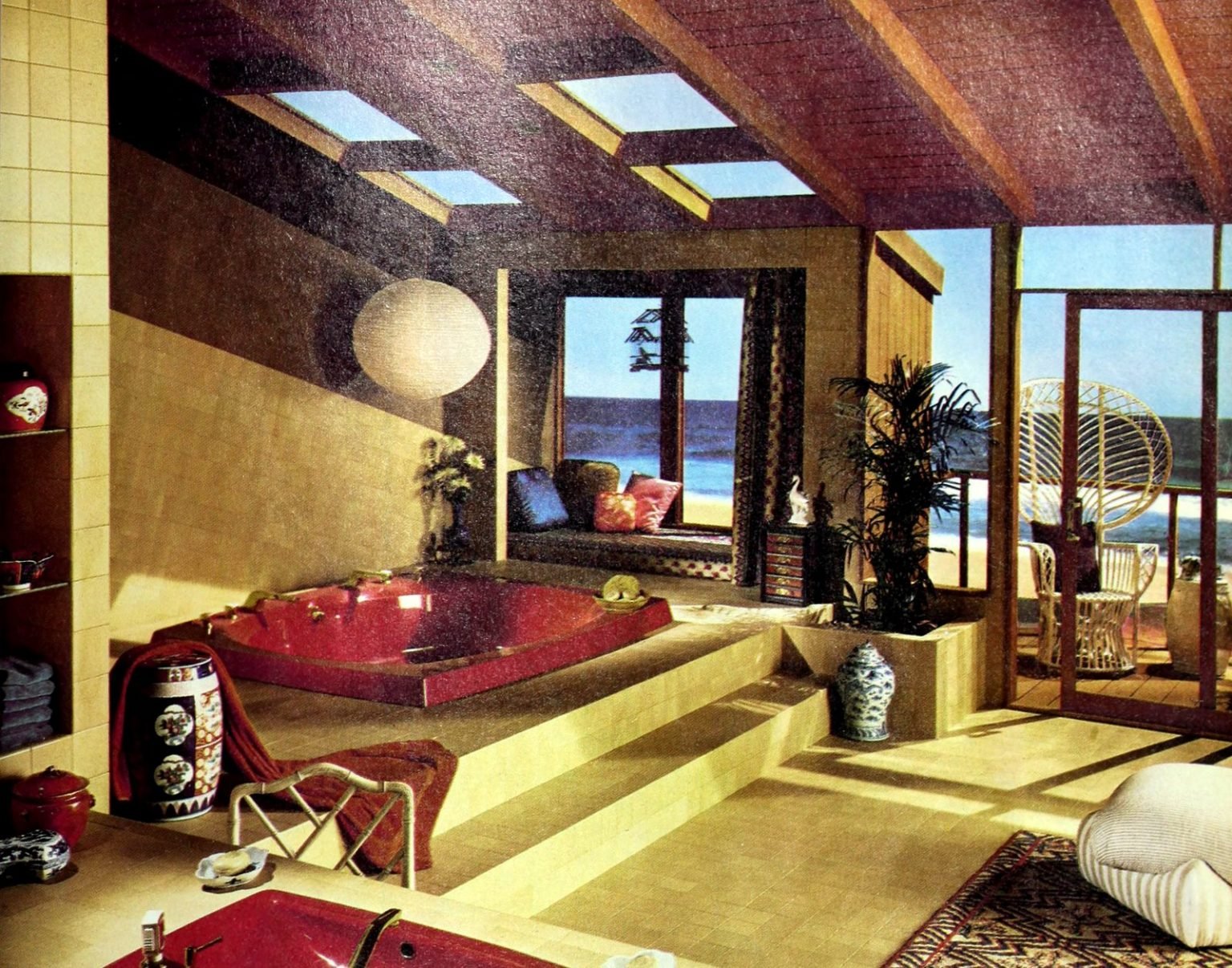 1980s bathroom decor & color schemes for that real retro look - Click ...