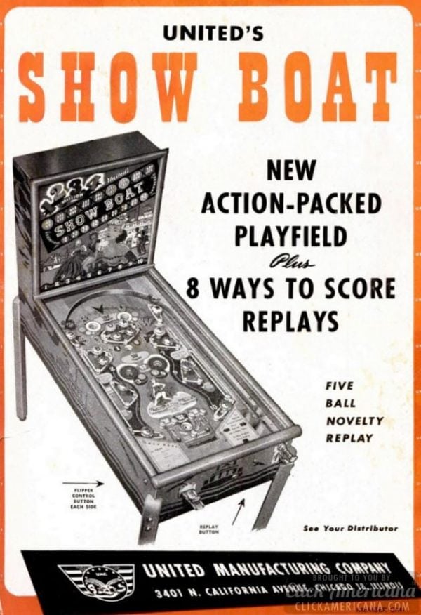 40 vintage pinball machines from the 1940s with wild features that ...