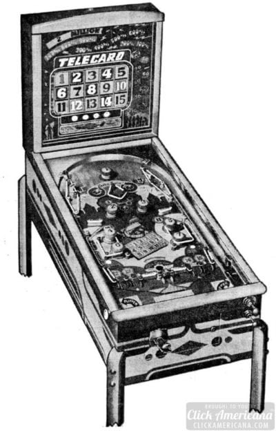 40 vintage pinball machines from the 1940s with wild features that ...