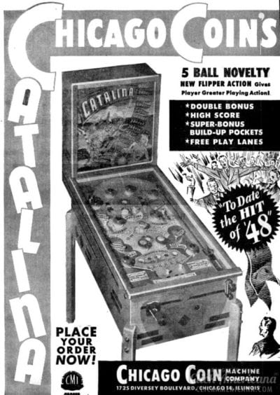 40 vintage pinball machines from the 1940s with wild features that ...