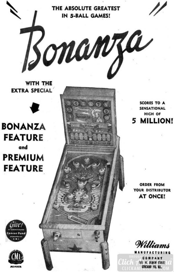 40 vintage pinball machines from the 1940s with wild features that ...