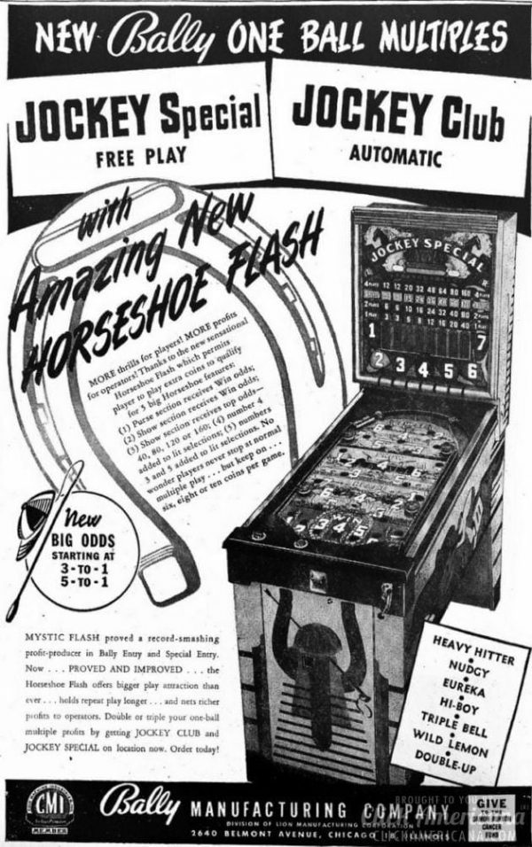 40 vintage pinball machines from the 1940s with wild features that ...