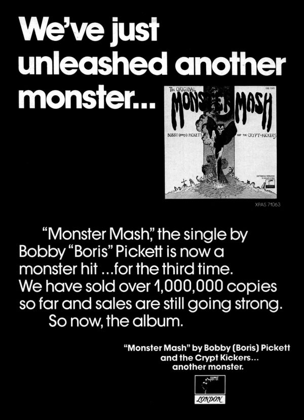 Monster Mash: How the ghoulish Halloween song by Bobby 'Boris' Pickett ...