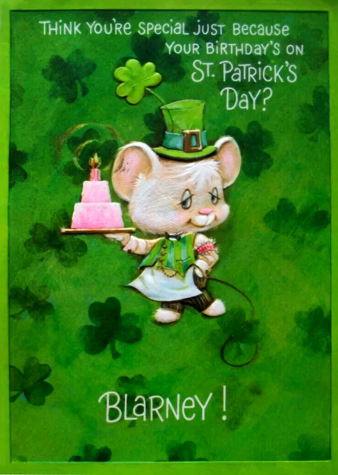 Retro rewind: Festive St Patrick's Day cards with that 1970s & 80s vibe ...