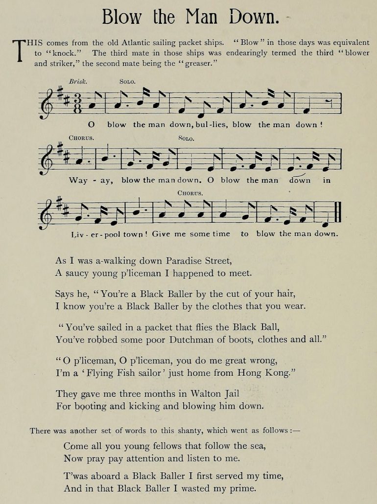 Sea shanties: Why these songs exist (and who first sang them) - Click ...