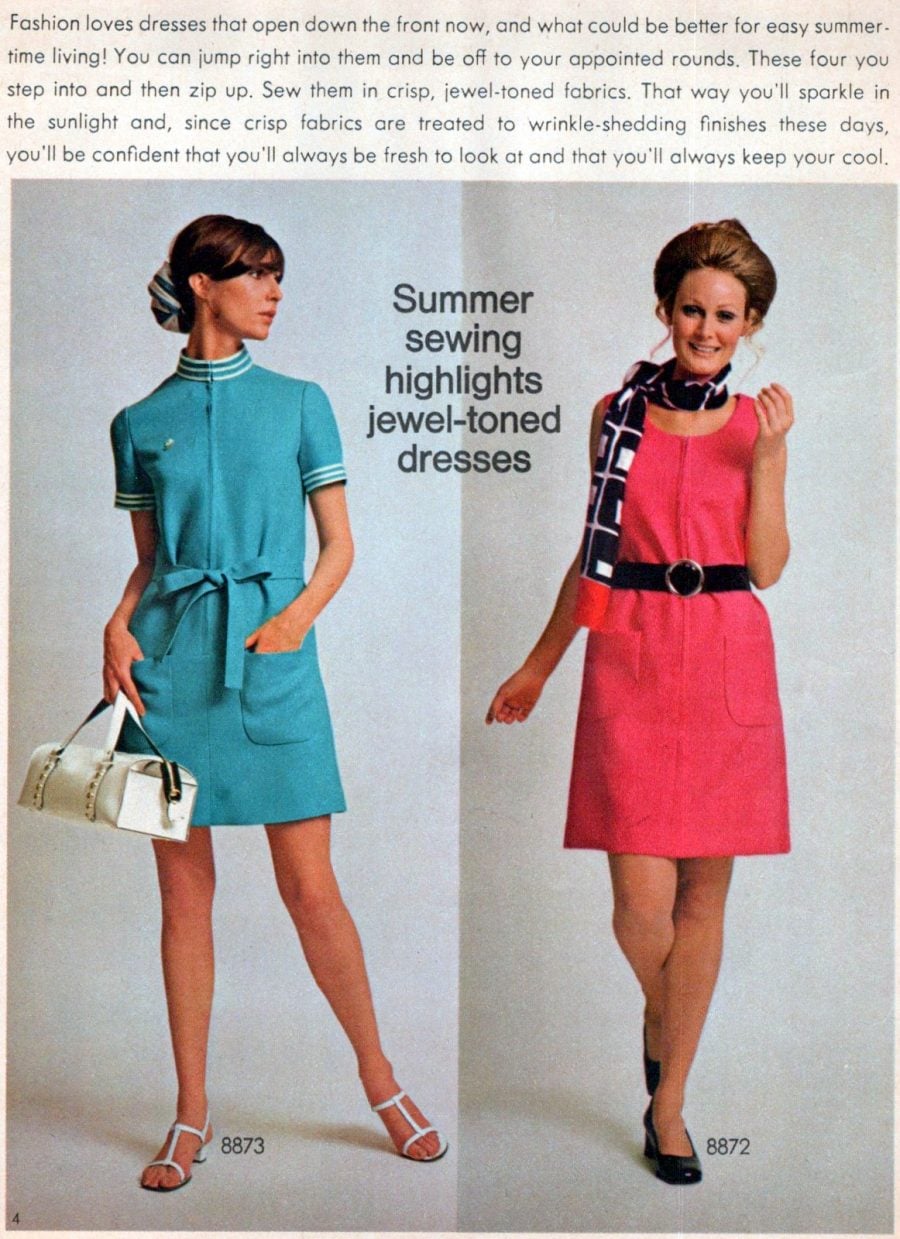 The most popular 1970 dresses were a groovy blend of boldness ...