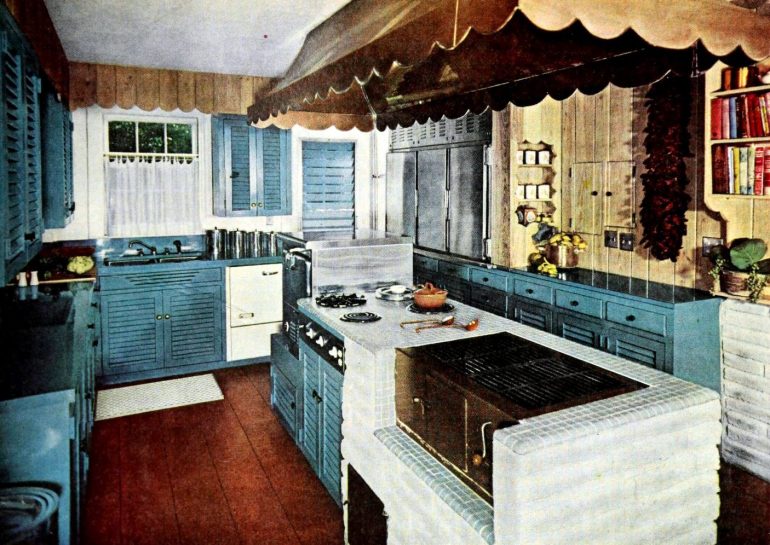 31 vintage 1950s kitchen tile design ideas - Click Americana