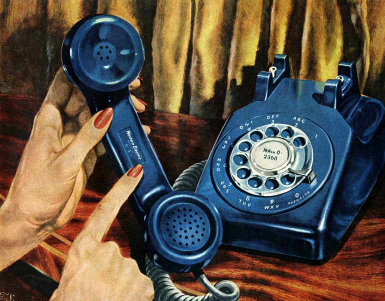How do you use a rotary phone? We have the original step-by-step ...