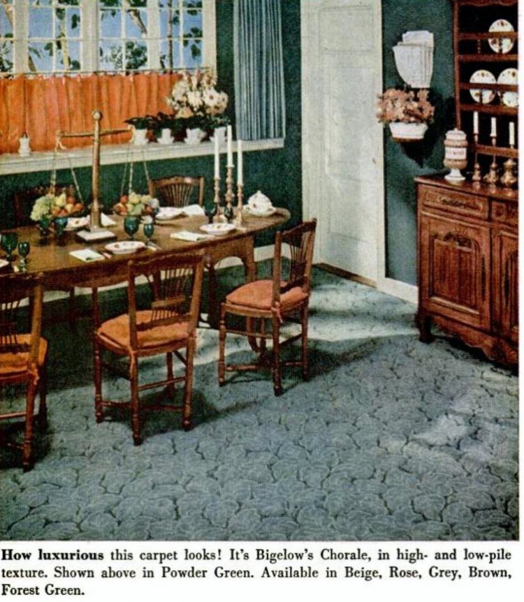 See 70 vintage sculptured & textured carpets that gave homes an old ...