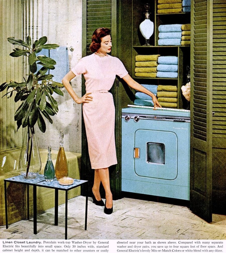 These 20 retro laundry rooms had style - Click Americana