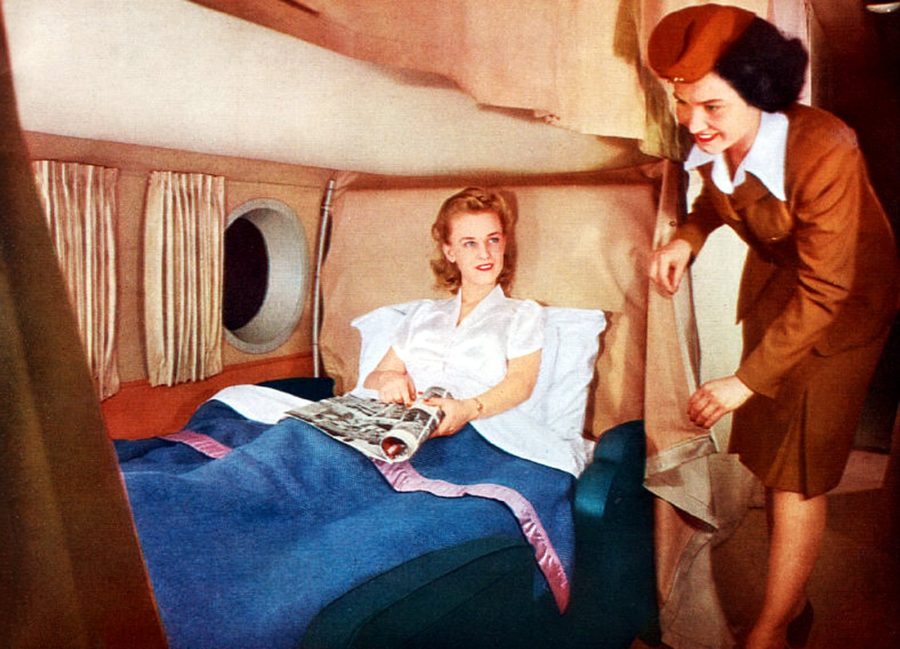 See what first class flights were like from the 1950s to the 1980s ...