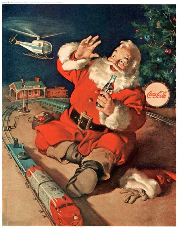 12 vintage Coca-Cola Christmas ads, starring Santa Claus (1931-1963 ...