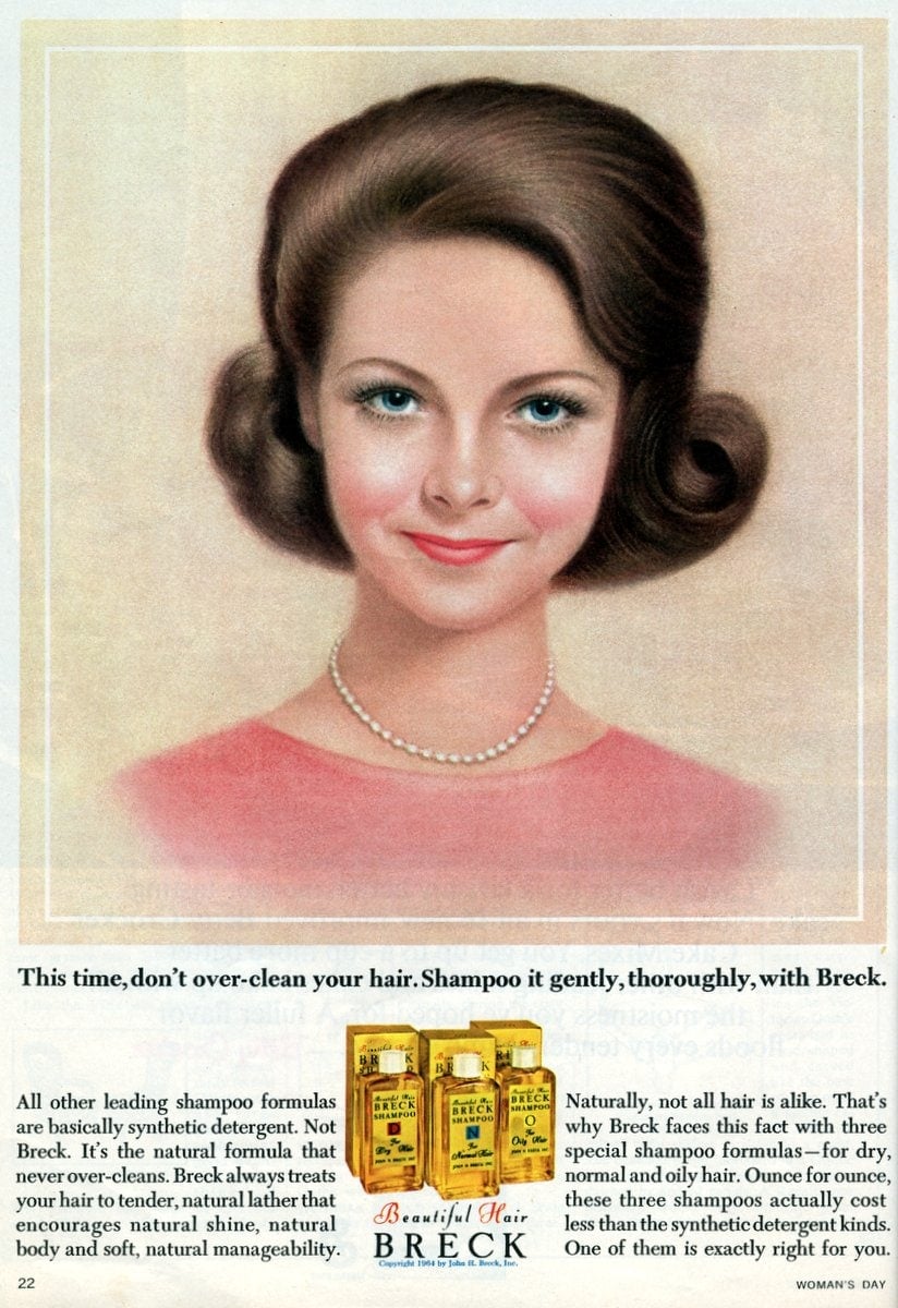 The history of the famous Breck shampoo ads, plus 25 iconic vintage ...