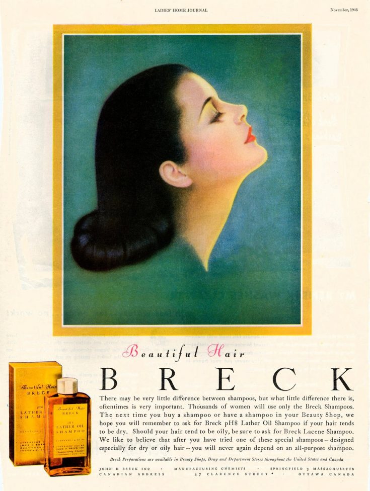 The history of the famous Breck Girl shampoo ads, plus 25 iconic ...