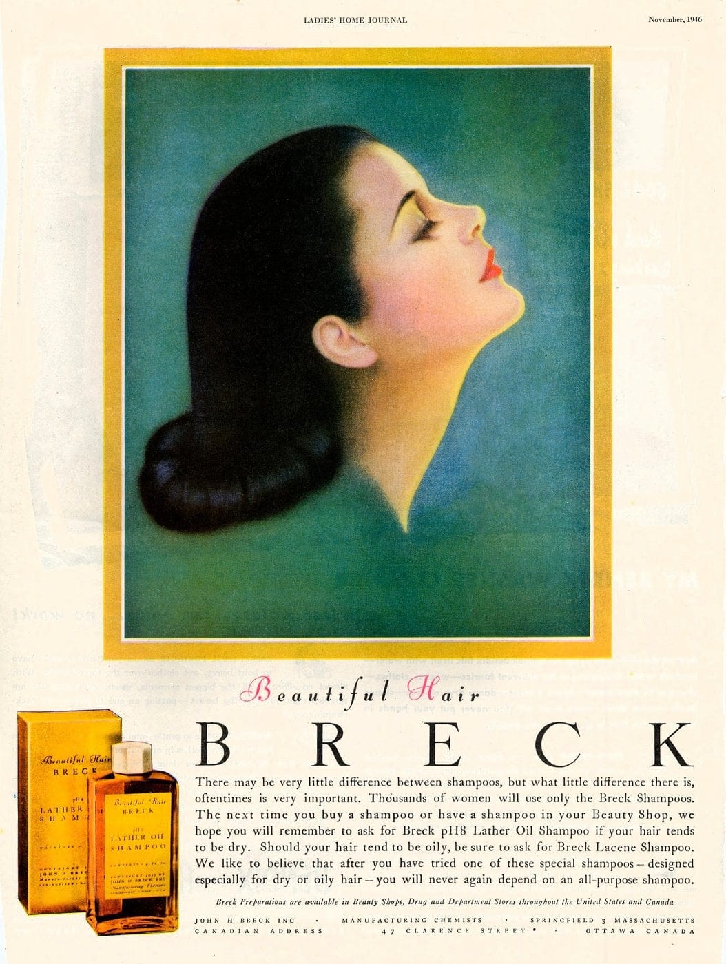 The history of the famous Breck Girl shampoo ads, plus 25 iconic ...