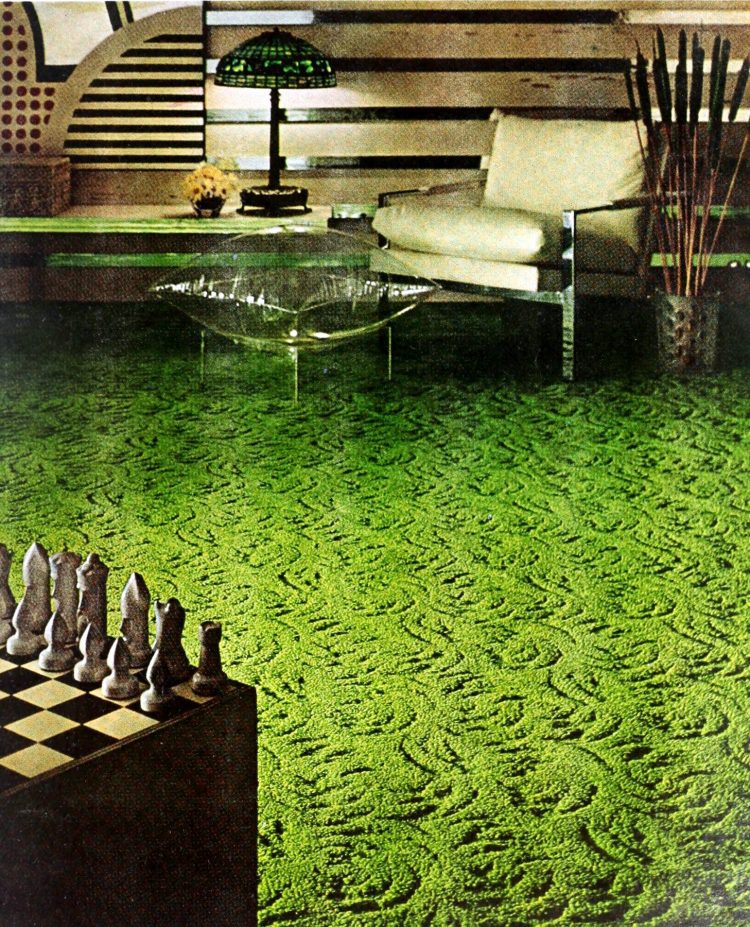 See 70 vintage sculptured & textured carpets that gave homes an old ...