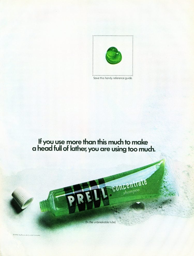 Prell shampoo: The bold, bright & bouncy history of America’s favorite ...