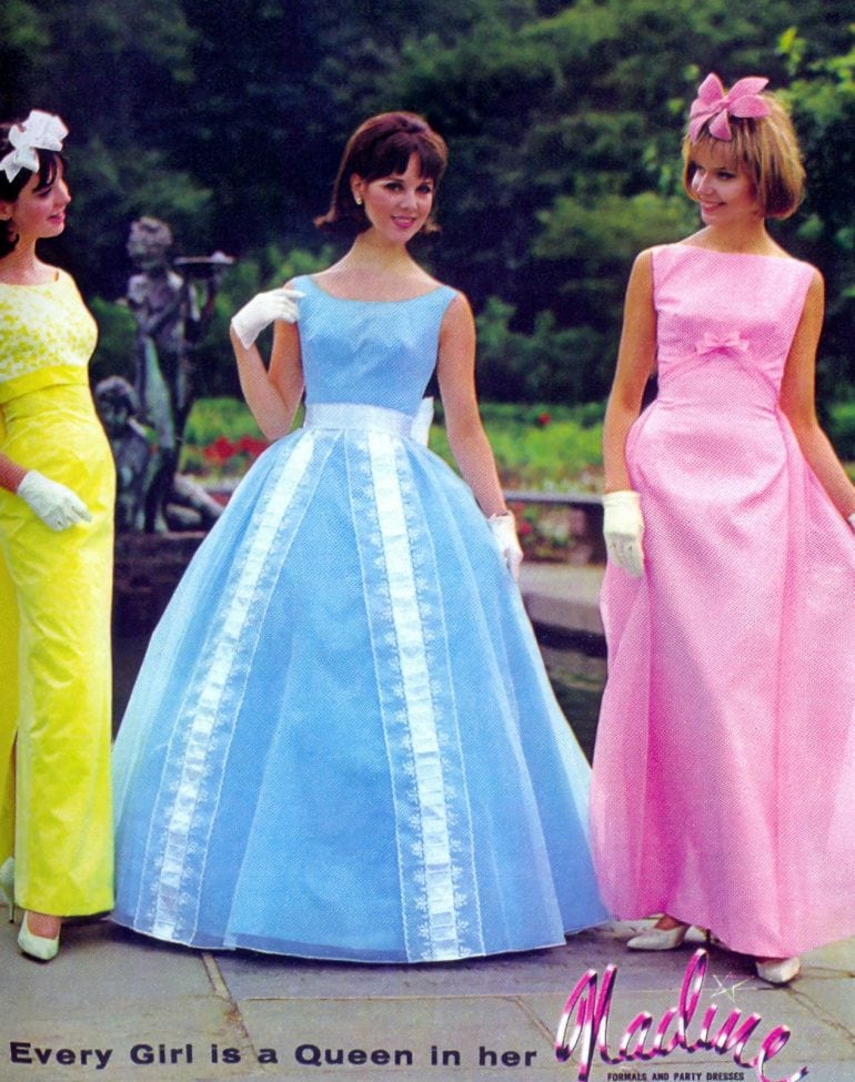 1960s prom dresses: See some elegant, glamorous vintage styles - Click ...