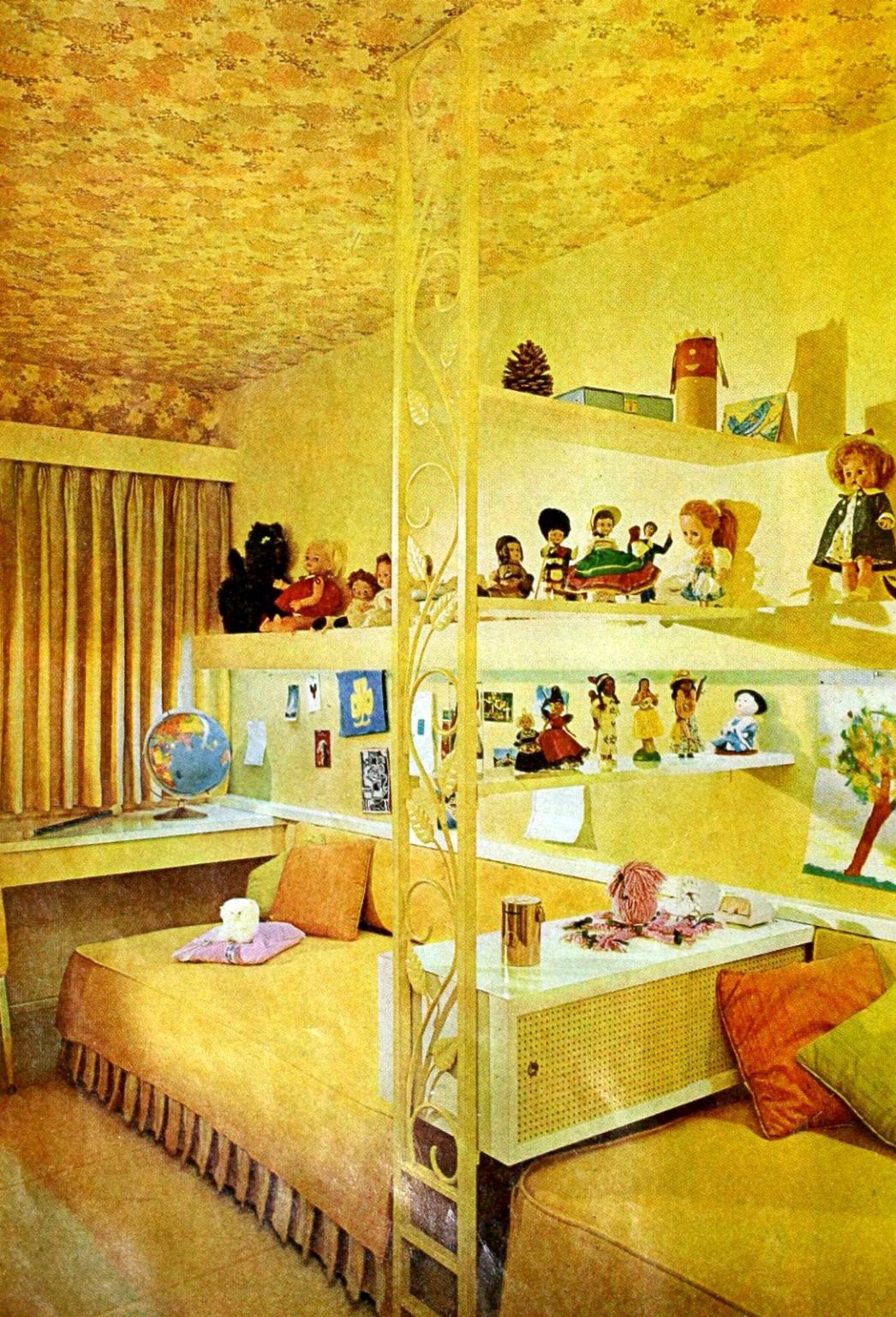 Wild ceiling wallpaper ideas from the 1970s that might make you rethink ...