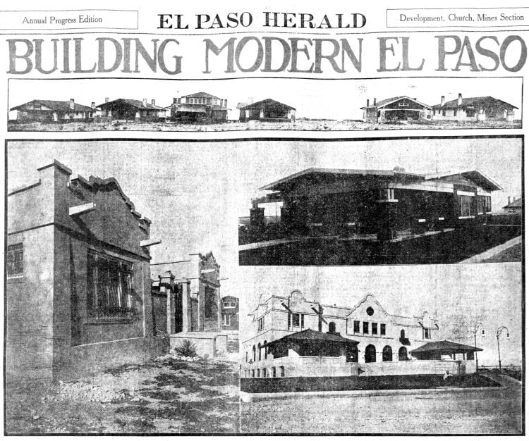 Scenes of old El Paso, Texas in the early 1900s - Click Americana