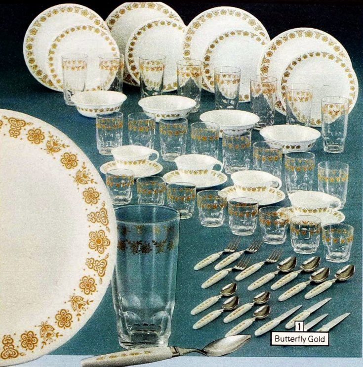 Vintage Corelle dishes from the 70s & 80s are plates full of memories ...
