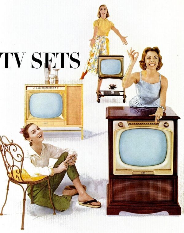 Breakthrough tech: 1950s TV sets changed how Americans spent their ...