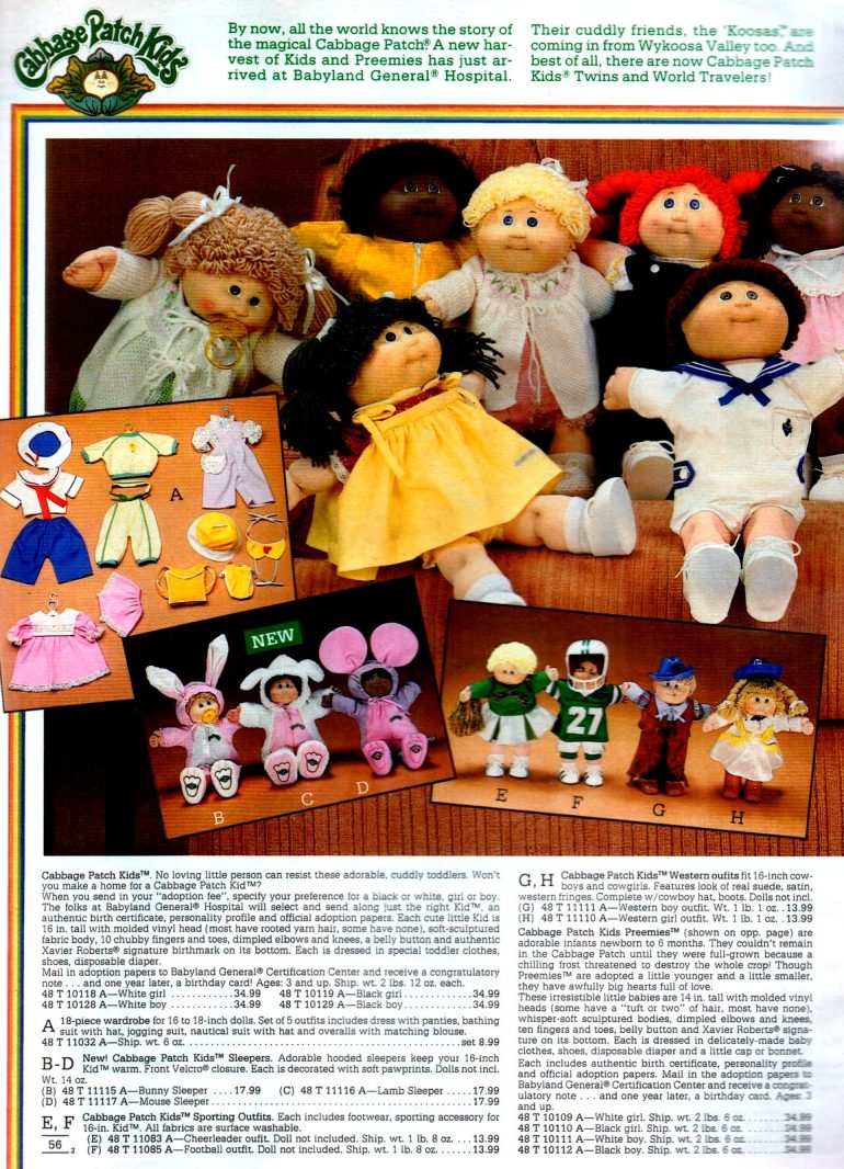 Cabbage Patch Kids: In 1983, the incredibly popular dolls were a riot ...
